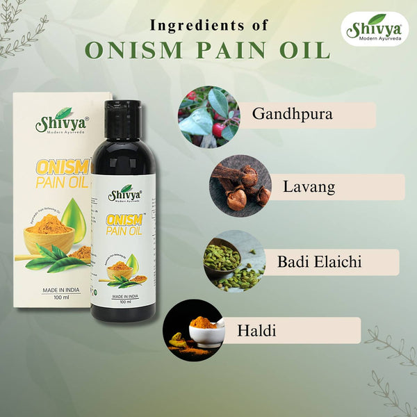 Onism Pain Oil for Pain Relief – Shivyahealthcare